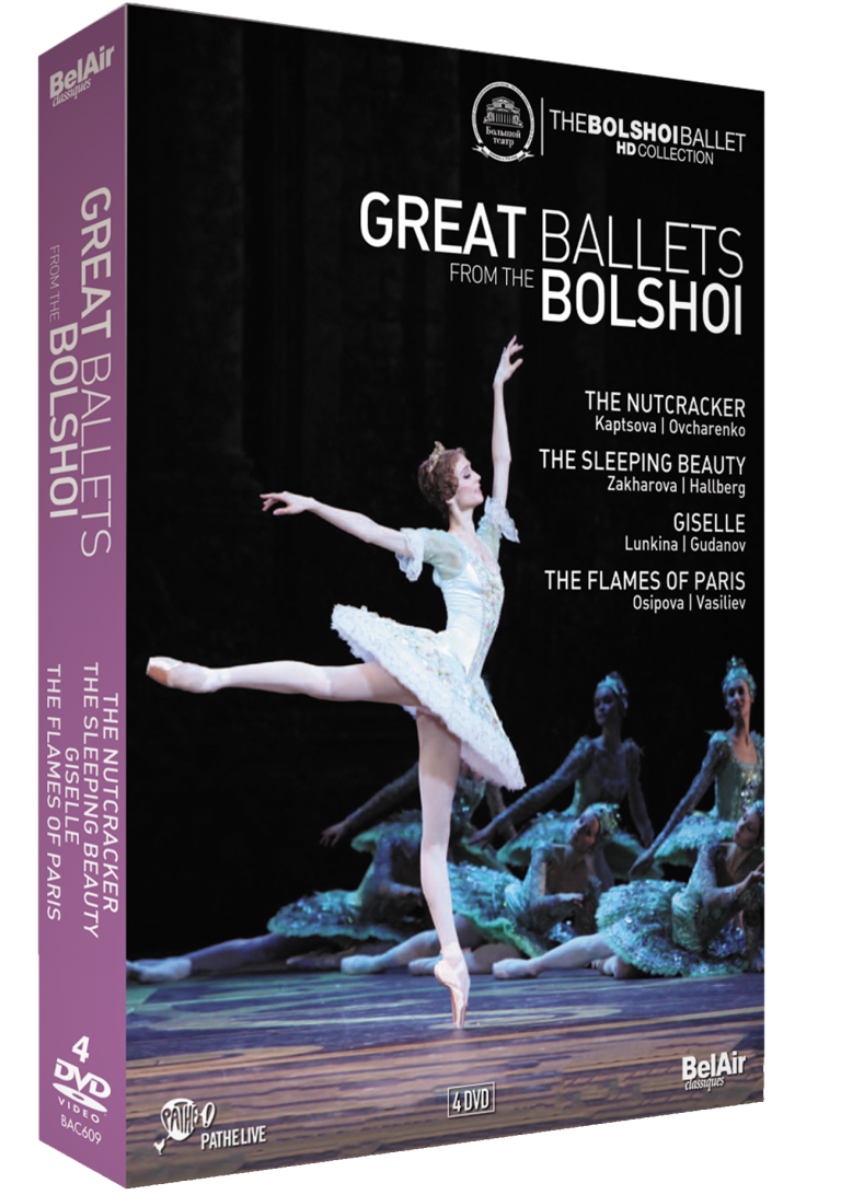 Great Ballets from the Bolshoi (vol. I) [4 DVD & 4 Blu-ray Box-set ...
